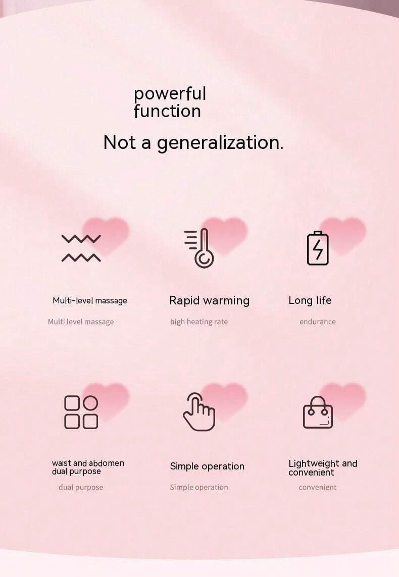 SMART WARM BELT HEATER for stomach and period pain